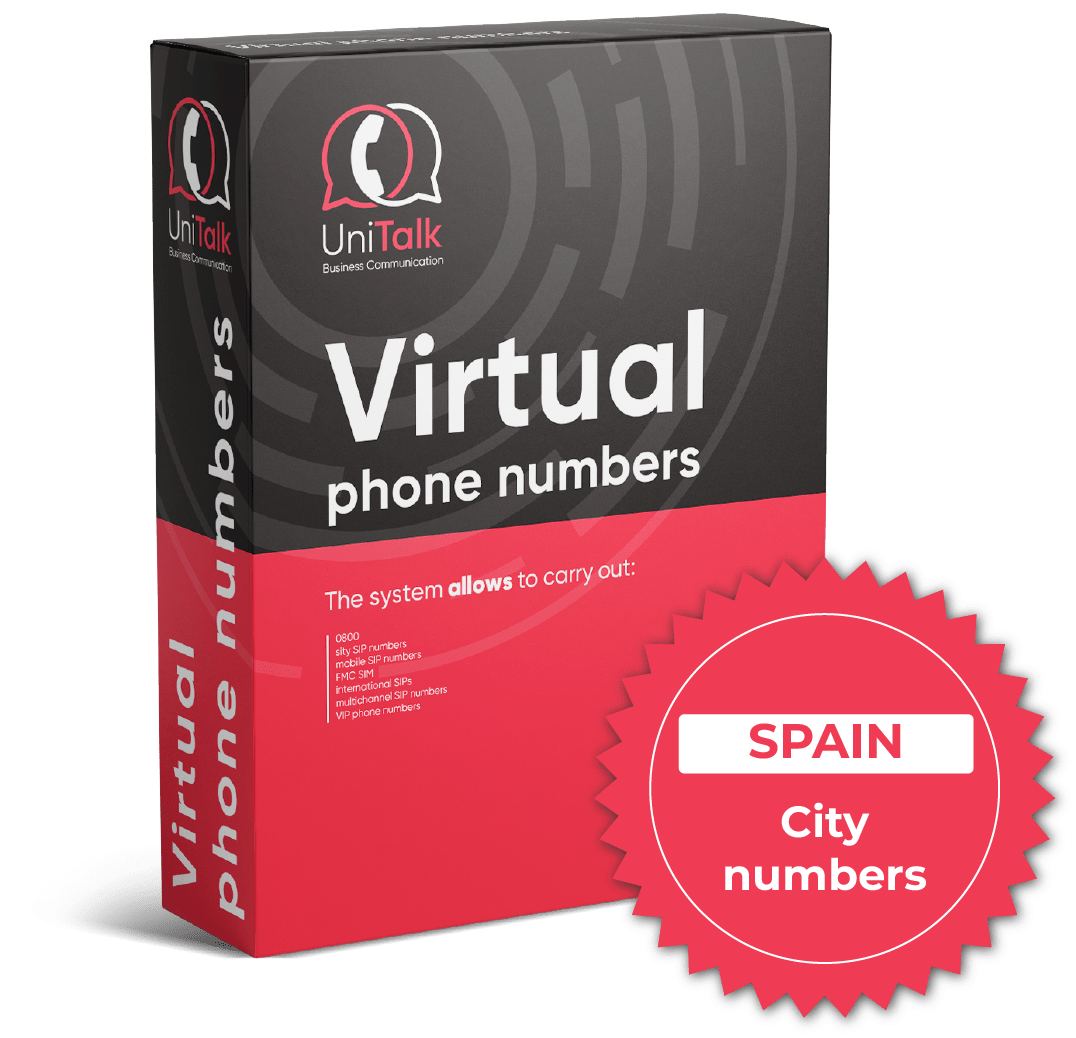 Spanish landline phone numbers - UniTalk