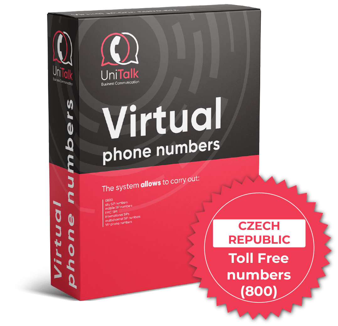 Czech Toll Free phone numbers (800) - UniTalk