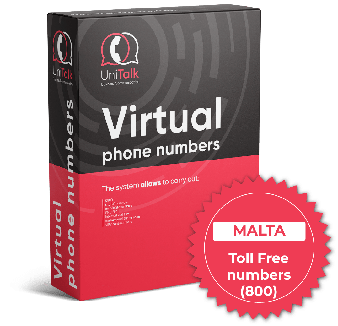 Maltese Toll Free phone numbers (800) - UniTalk